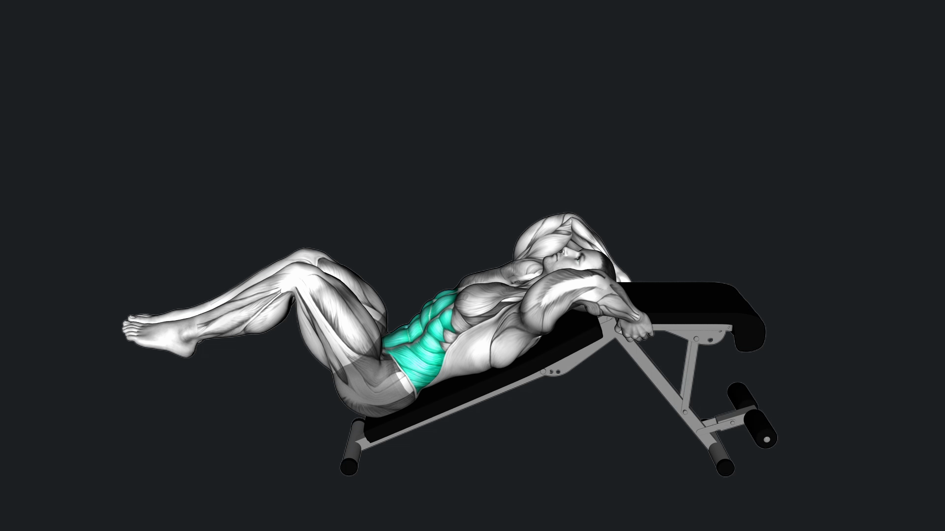 Incline Reverse Crunch - how to do, Alternatives, gif & More